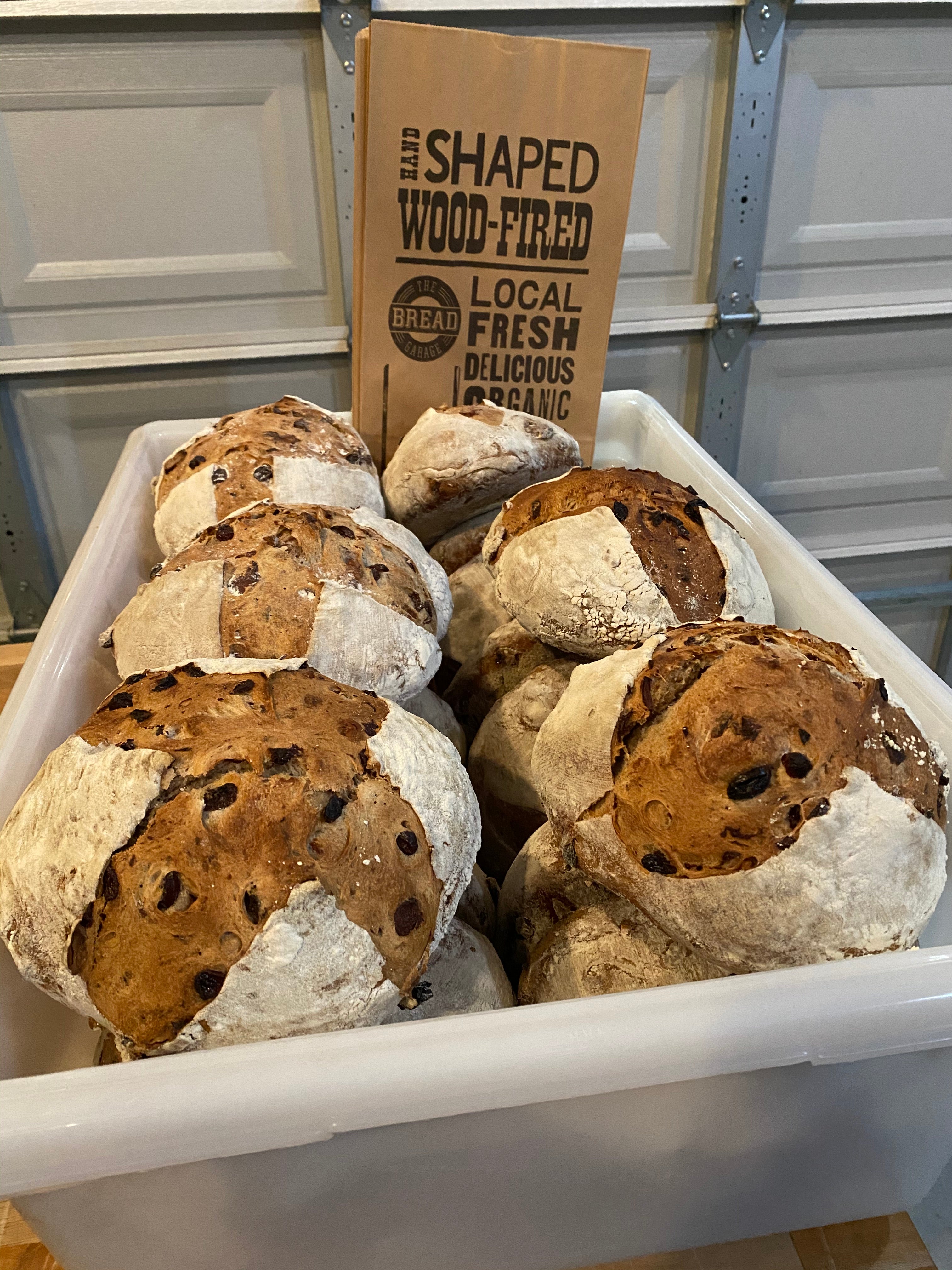 RAISIN WALNUT LEVAIN – The Bread Garage, LLC