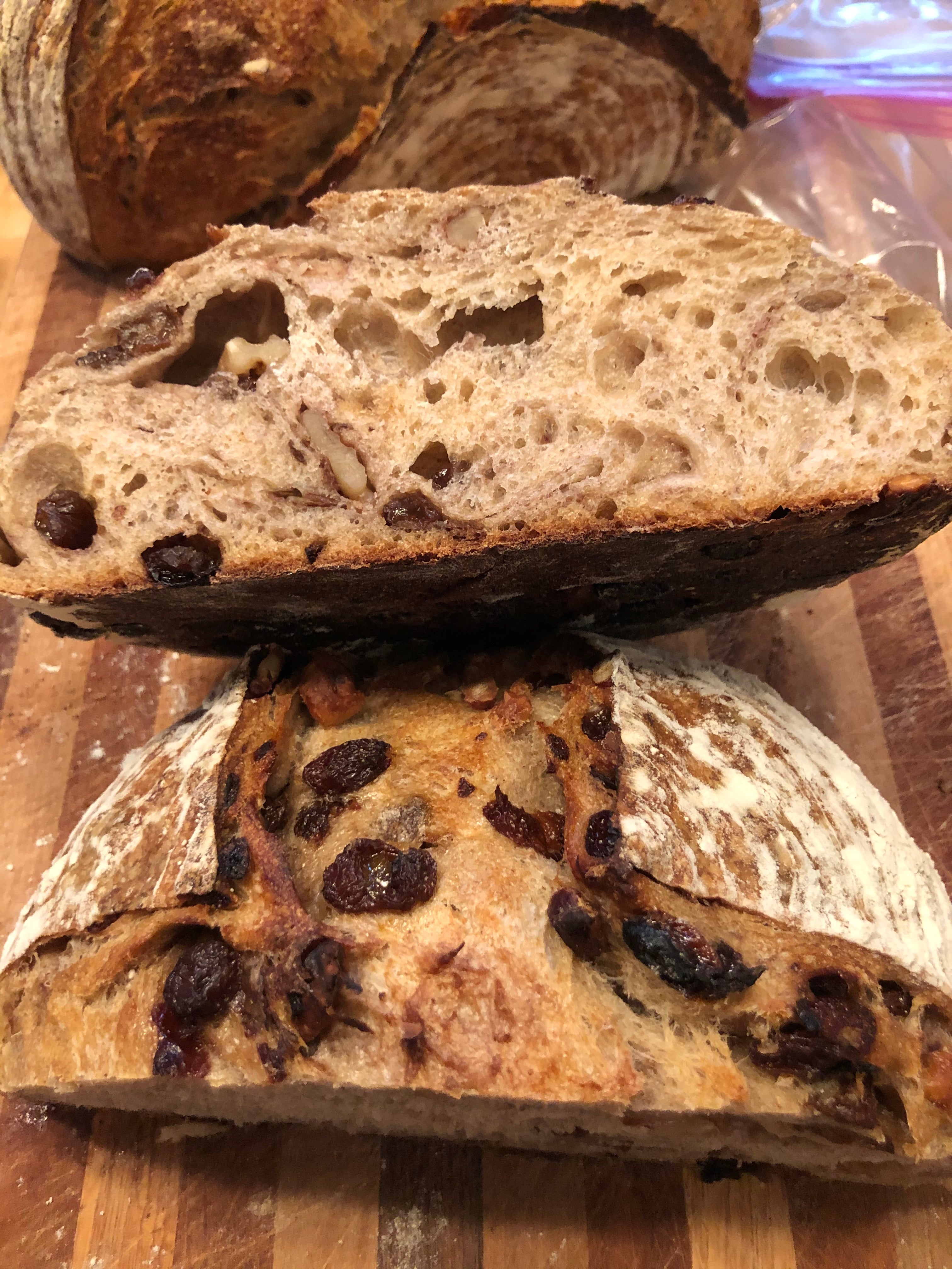 RAISIN WALNUT LEVAIN – The Bread Garage, LLC